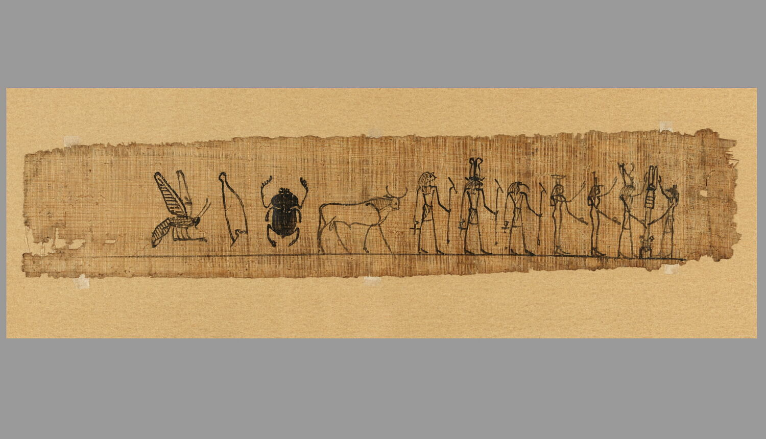 papyrus - Louvre site des collections