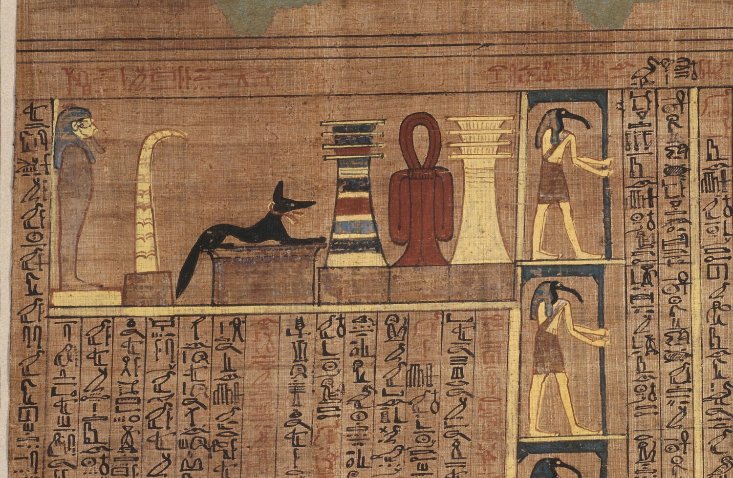 papyrus funéraire - Louvre Collections
