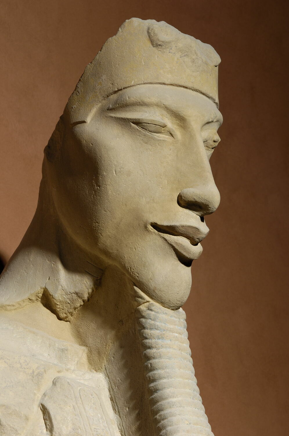 Buste d'Akhénaton - Louvre site des collections