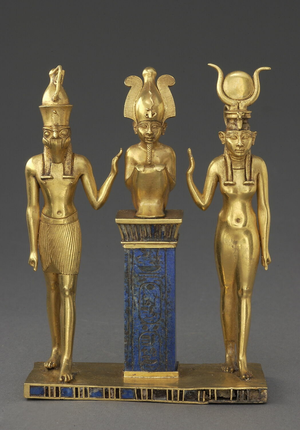 Triade d'Osorkon - Louvre Collections