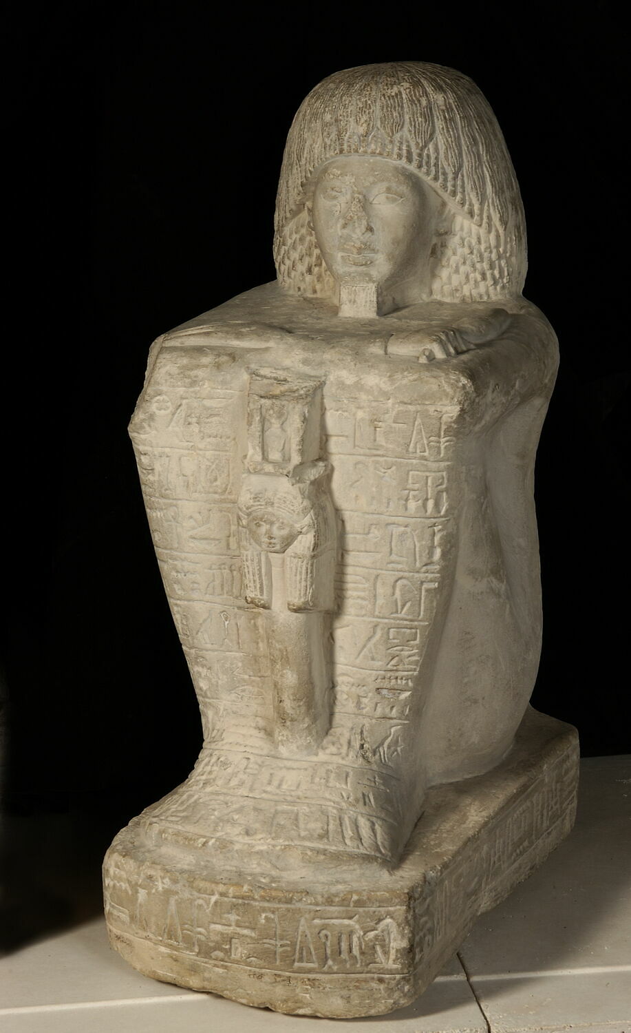 statue cube - Louvre site des collections