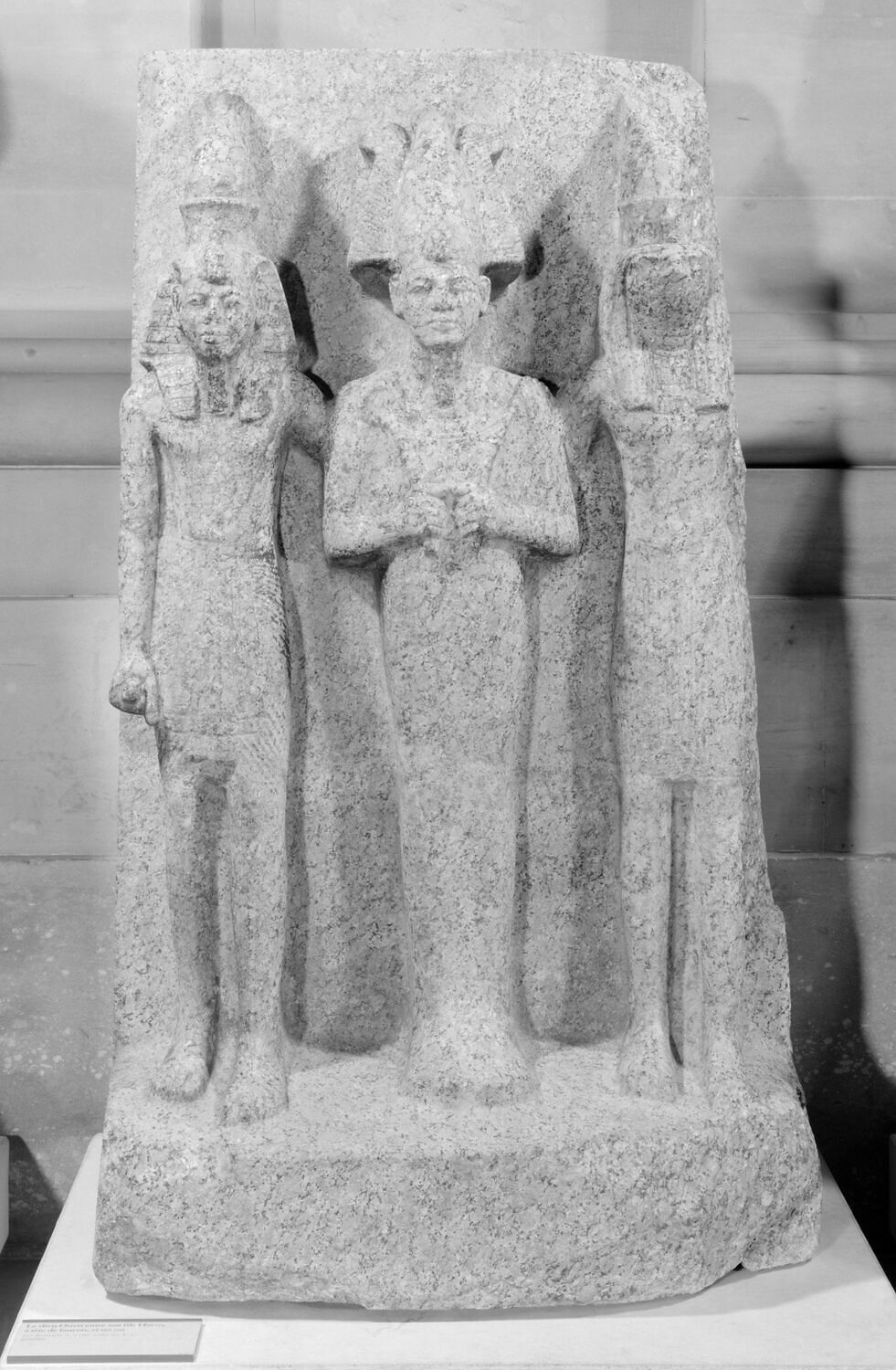 statue de triade - Louvre Collections