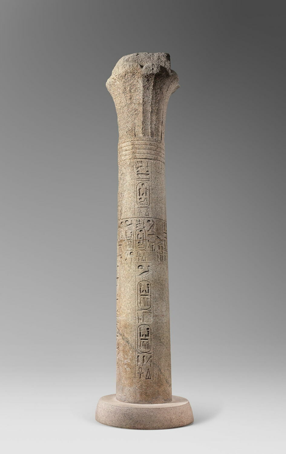 colonne palmiforme - Louvre site des collections