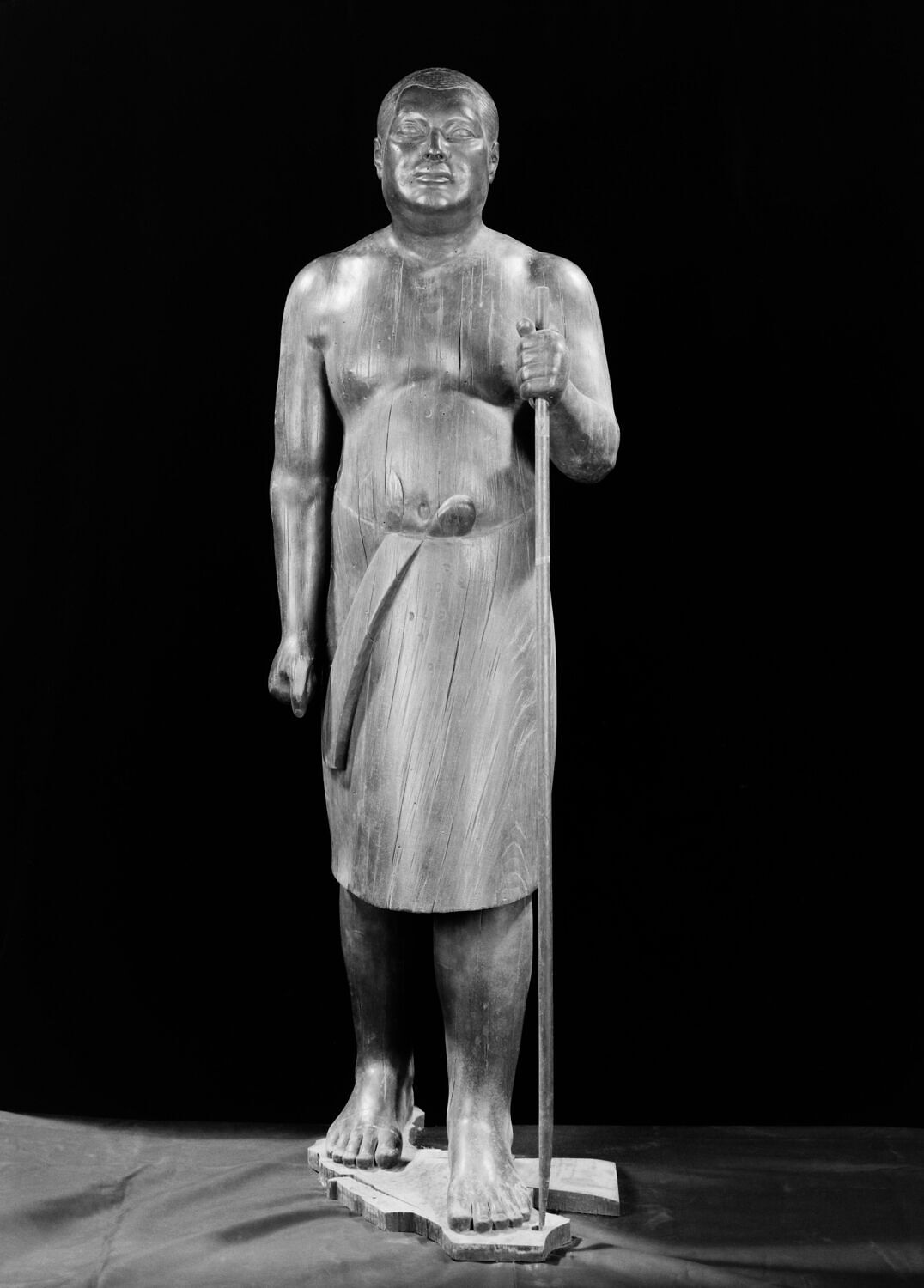 Copie de la statue du Cheikh el Beled du Musée égyptien du Caire ...