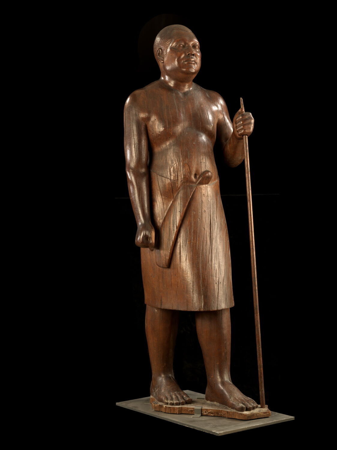 Copie de la statue du Cheikh el Beled du Musée égyptien du Caire ...