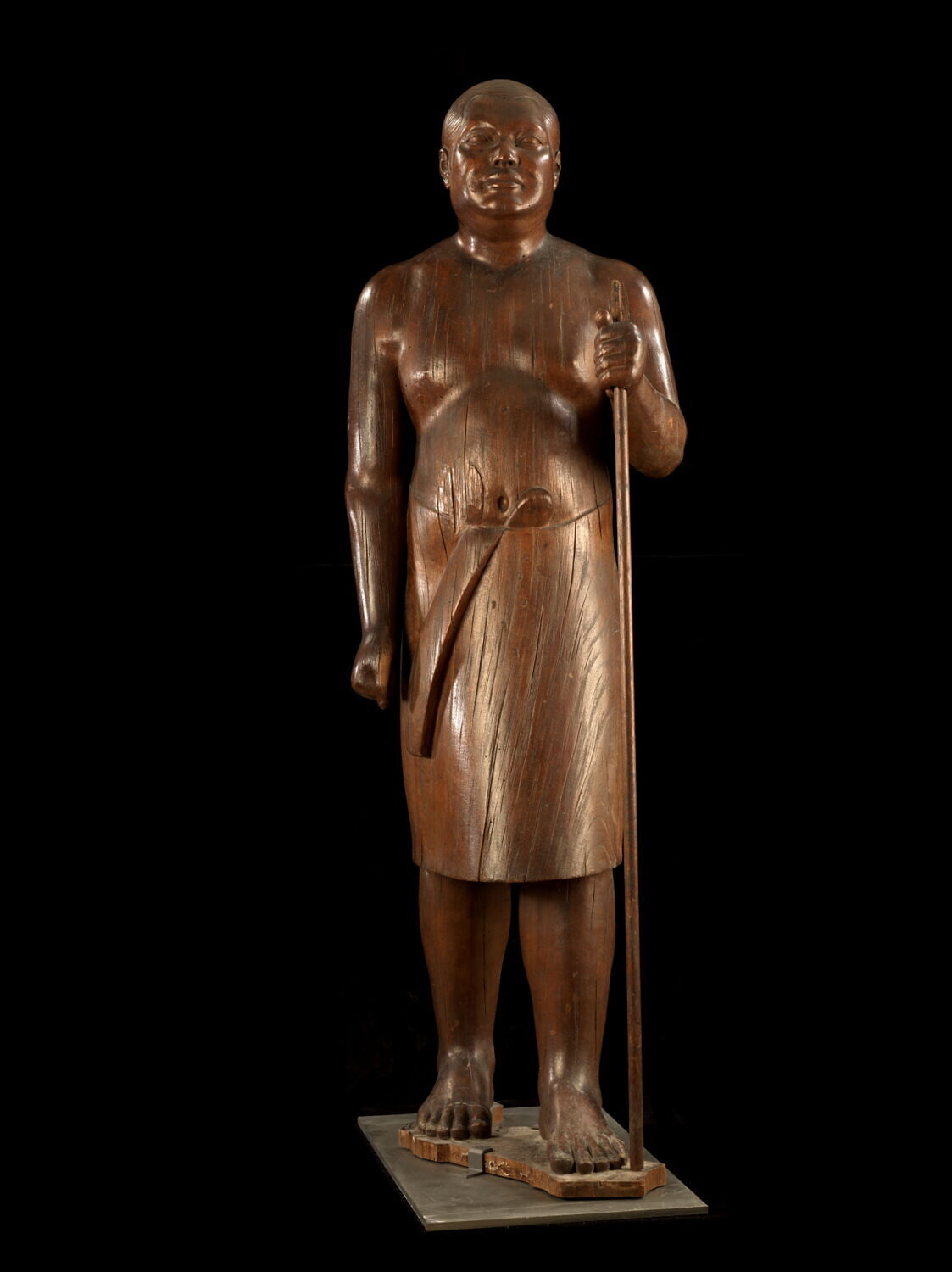 Copie de la statue du Cheikh el Beled du Musée égyptien du Caire ...