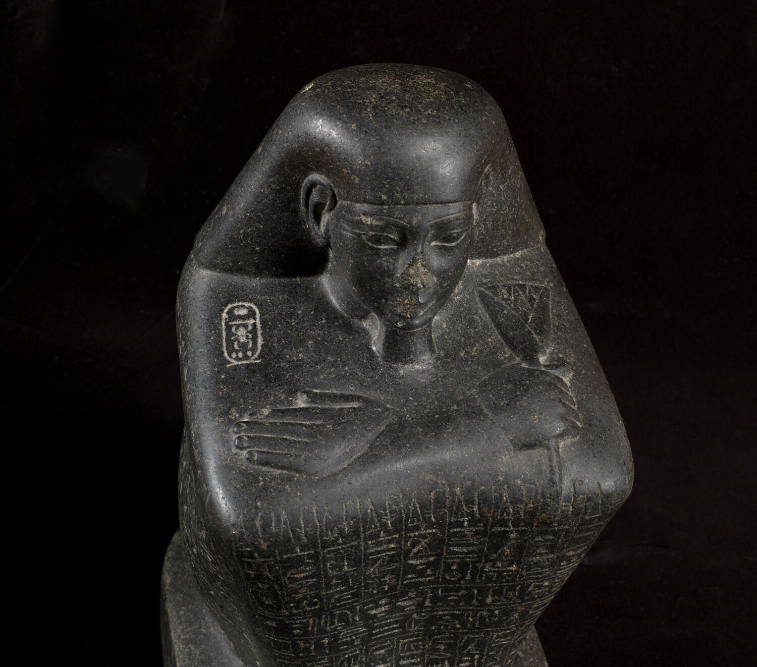 statue cube - Louvre site des collections