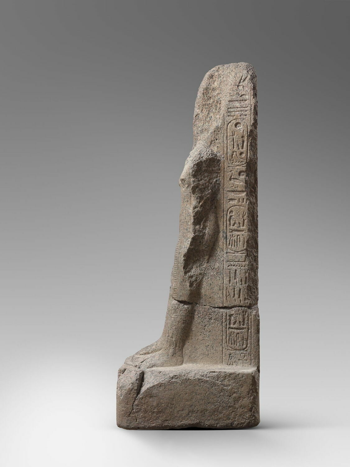 Dyade de Ramsès II et Anat - Louvre site des collections