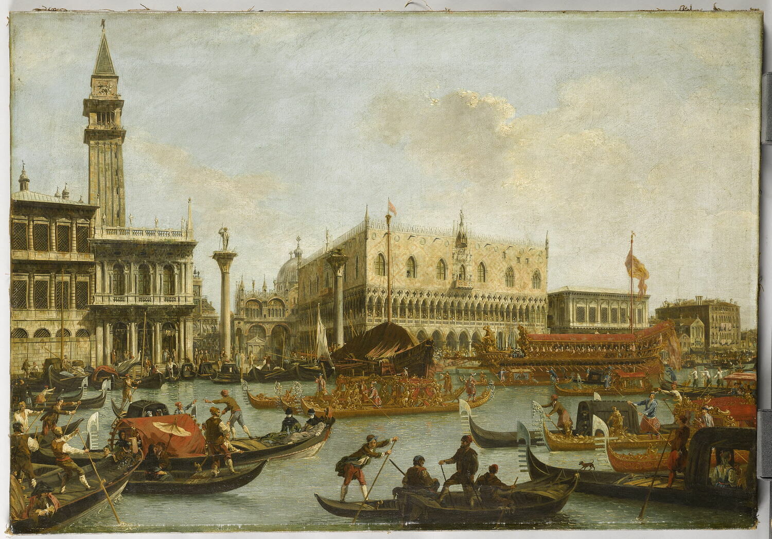 Le Retour du Bucentaure le jour de l'Ascension - Louvre site des ...