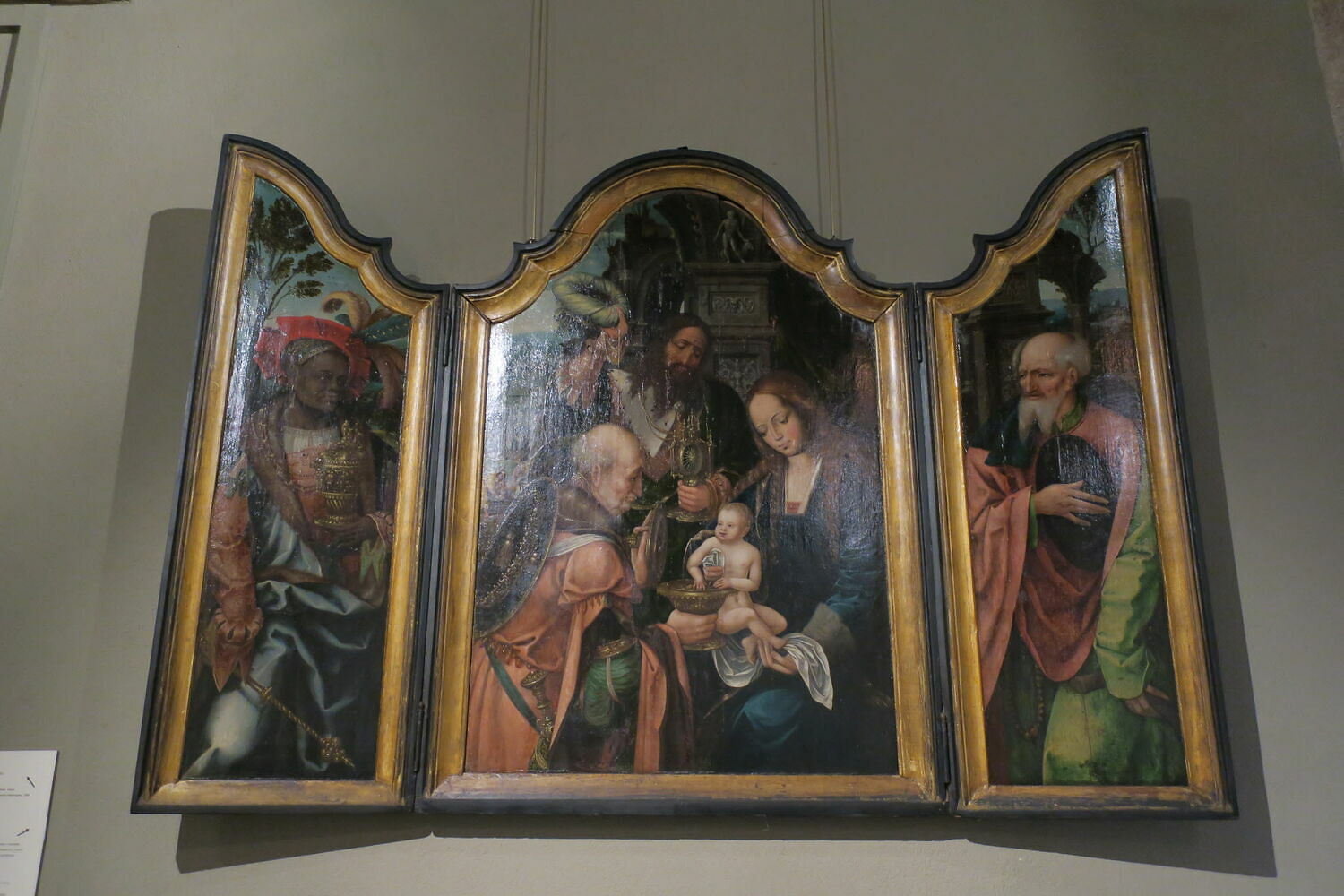 Triptyque de l'Adoration des Mages - Louvre site des collections