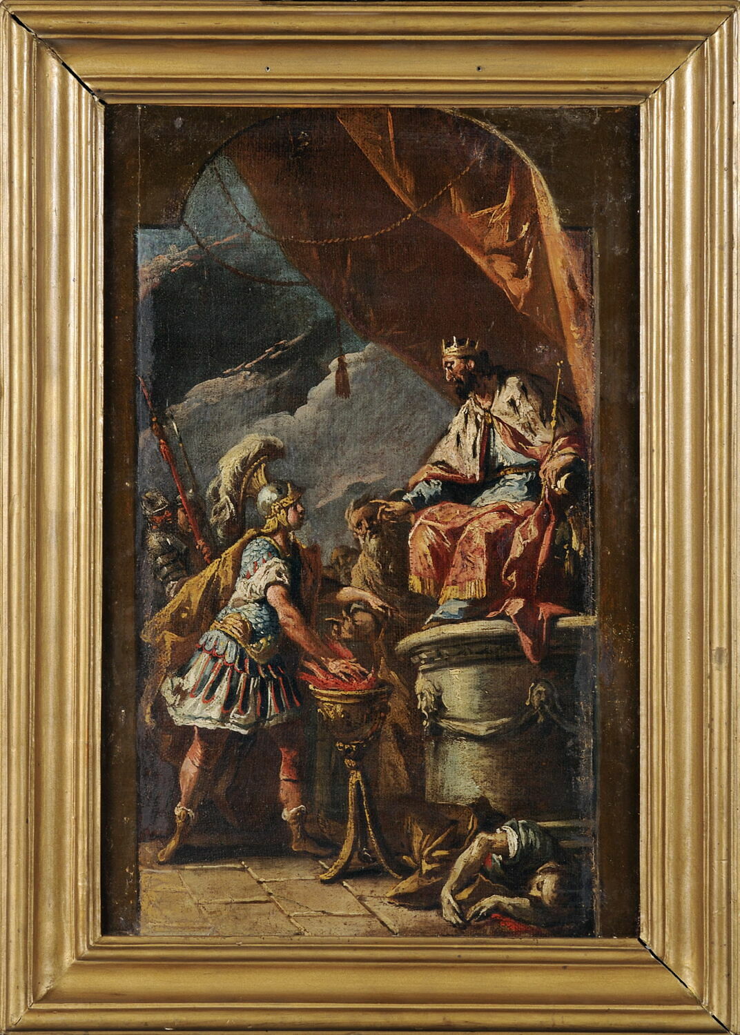 Mucius Scaevola - Louvre site des collections