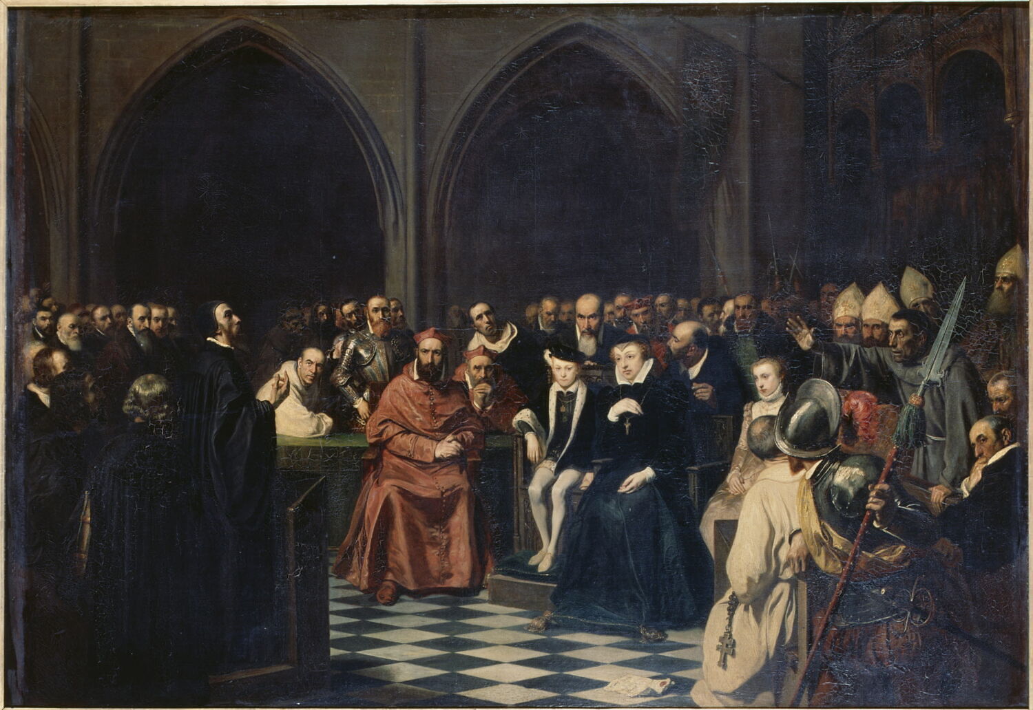 Colloque de Poissy en 1561 - Louvre site des collections