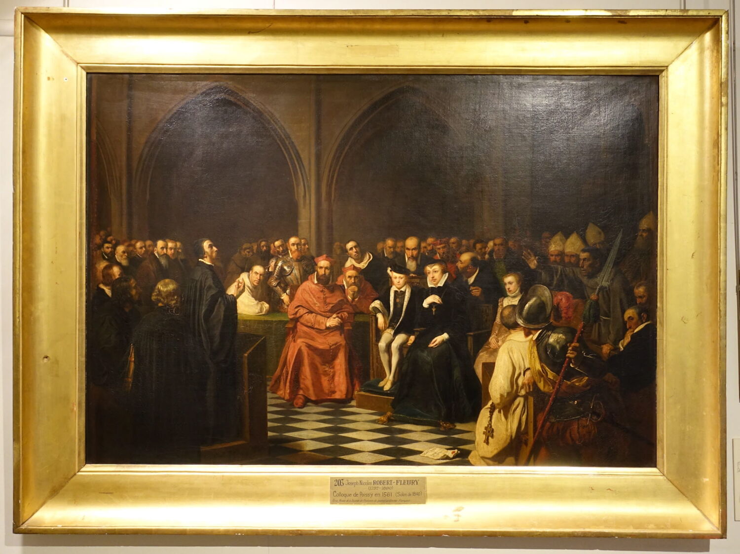 Colloque de Poissy en 1561 - Louvre site des collections