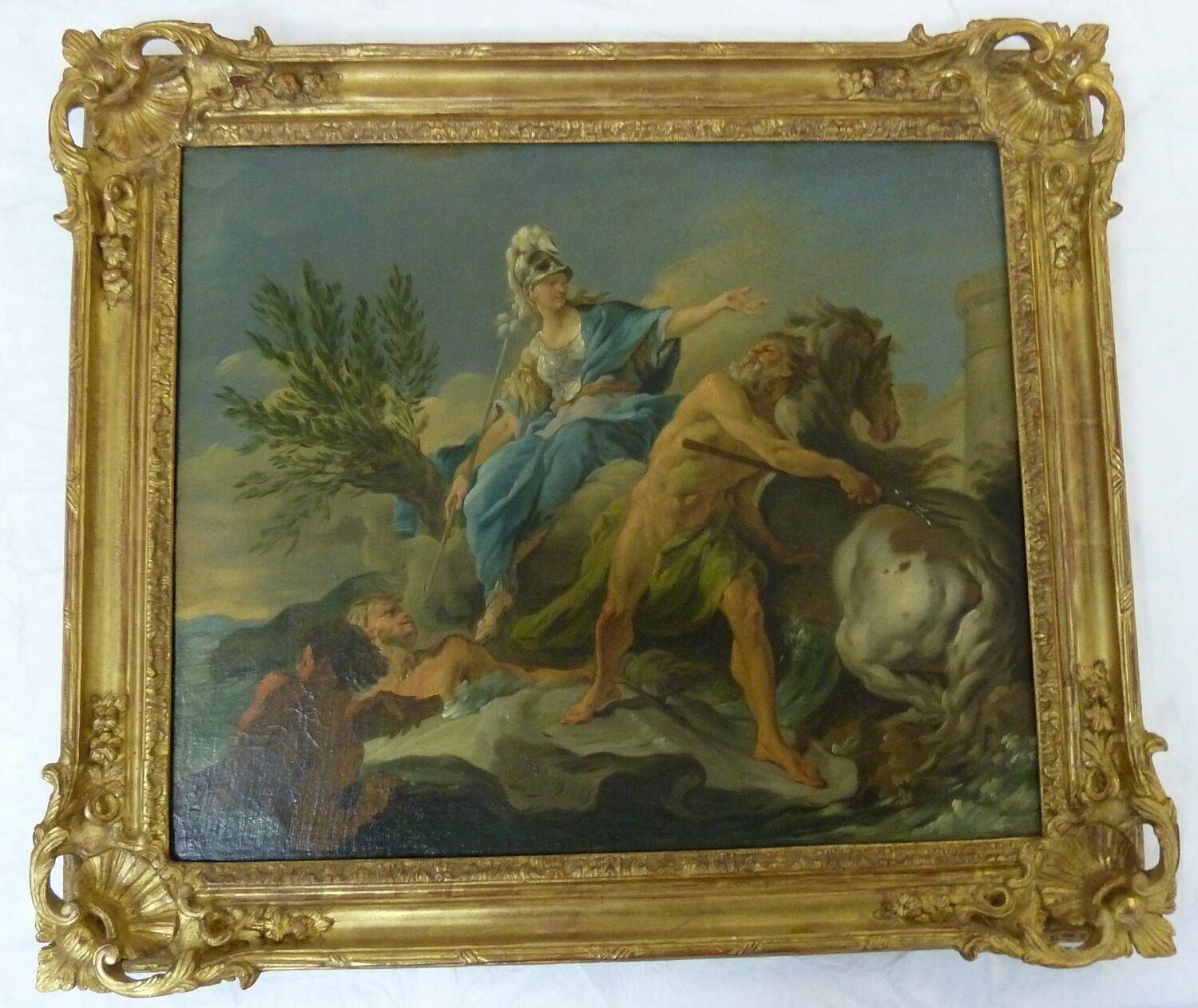 La Dispute de Minerve et de Neptune - Louvre site des collections