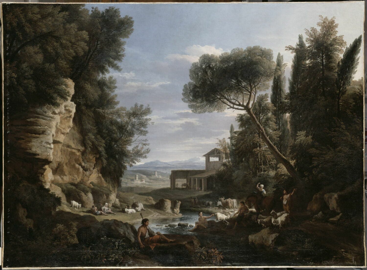 Paysage - Louvre site des collections