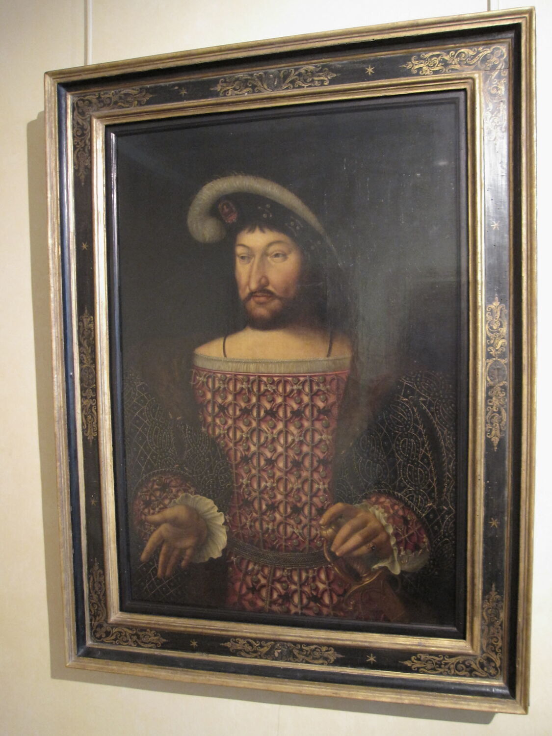 Portrait de François Ier, 1530-35 - Louvre site des collections