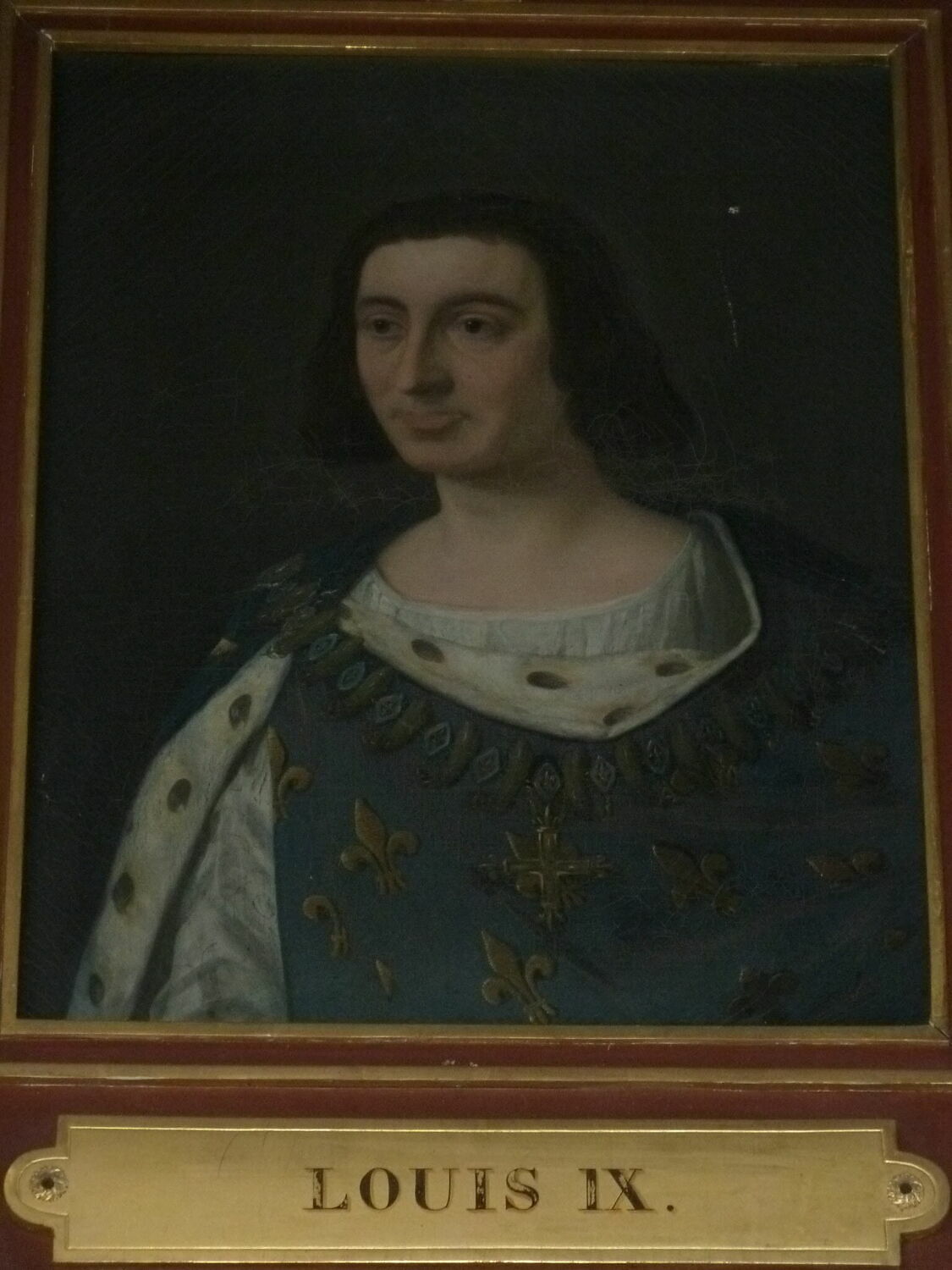 Portrait de Louis IX (Saint Louis), roi de France - Louvre site des ...