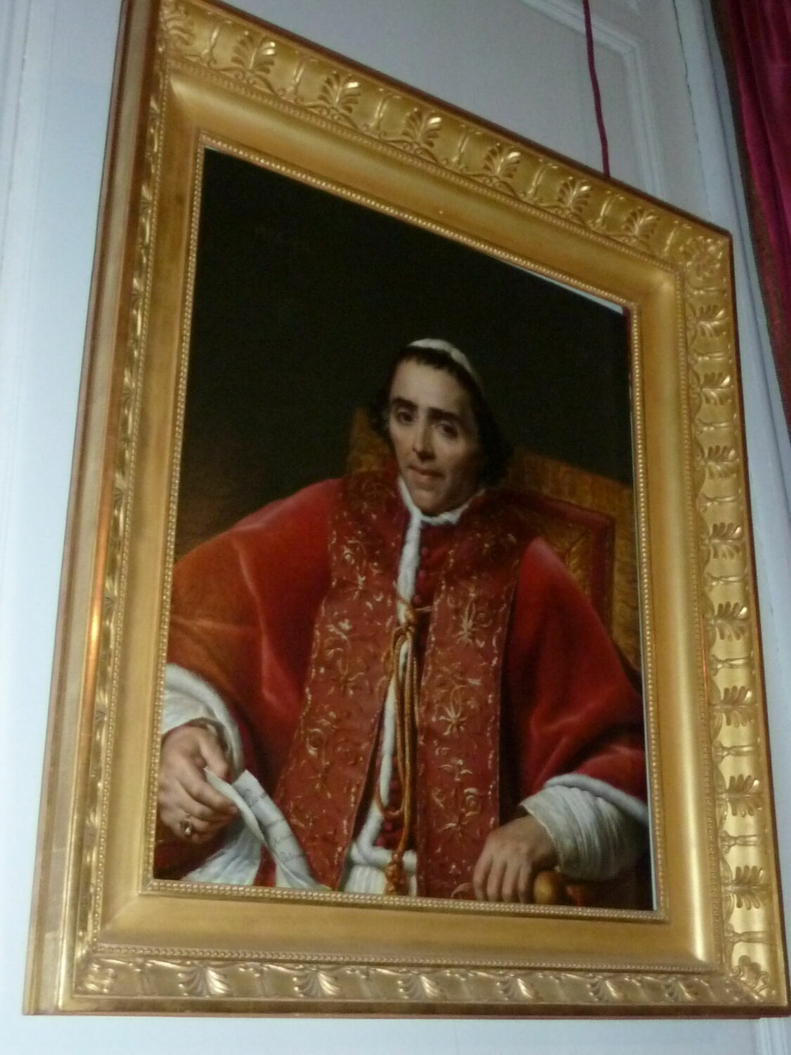 Portrait du pape Pie VII - Louvre site des collections
