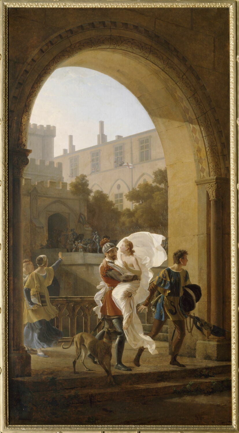 Tannegui du Chastel sauvant le Dauphin - Louvre site des collections