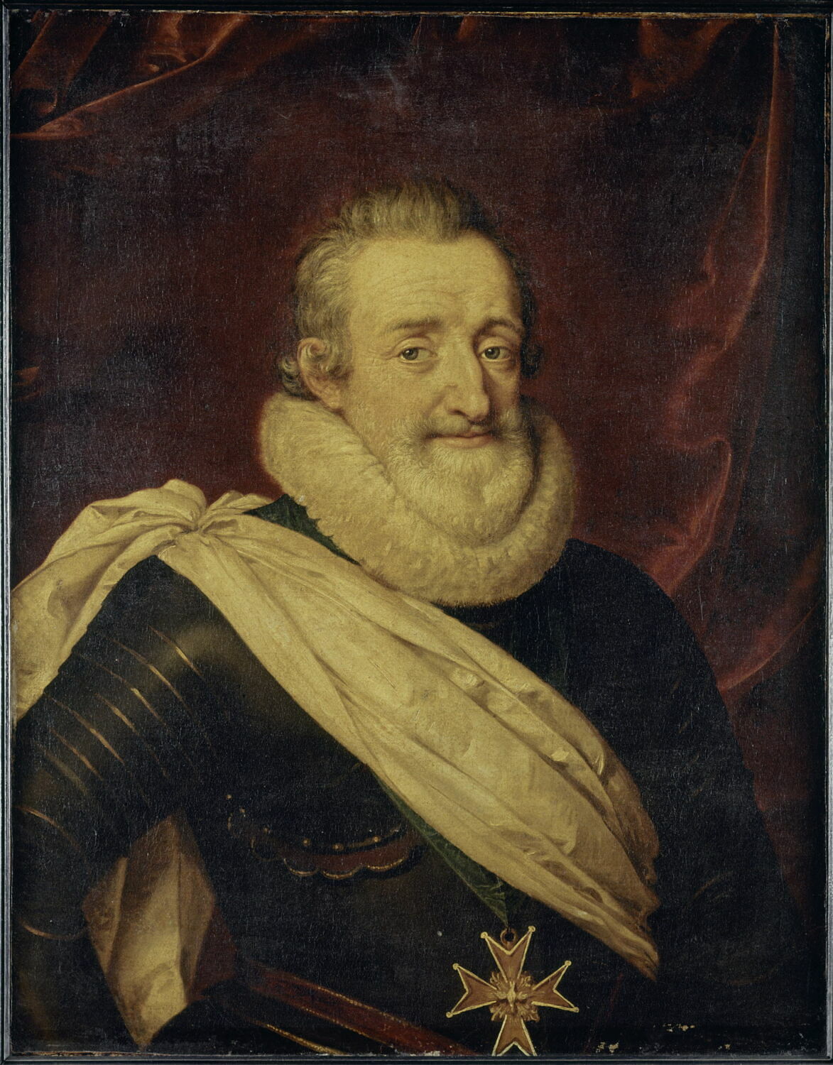 Portrait de Henri IV, roi de France et de Navarre (1553-1610) - Louvre ...