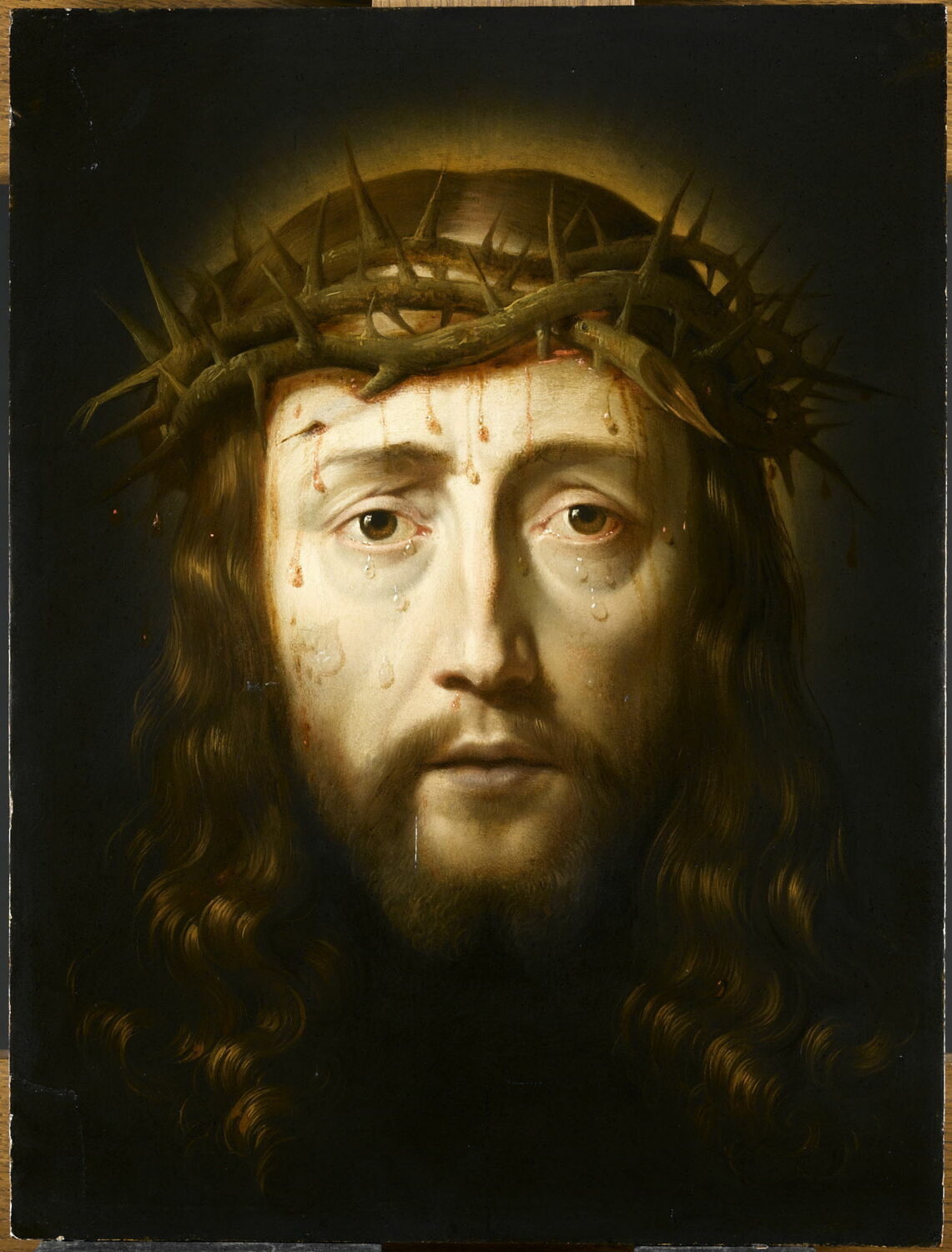 La Sainte Face couronnée d'épines - Louvre site des collections