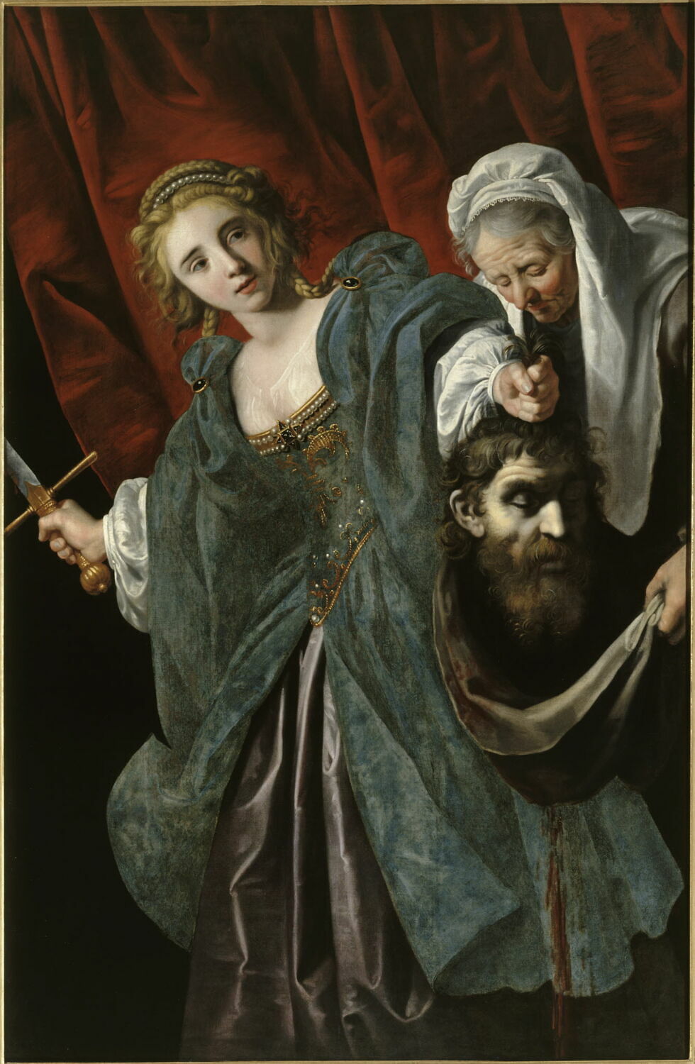 Judith tenant la tête d'Holopherne - Louvre site des collections