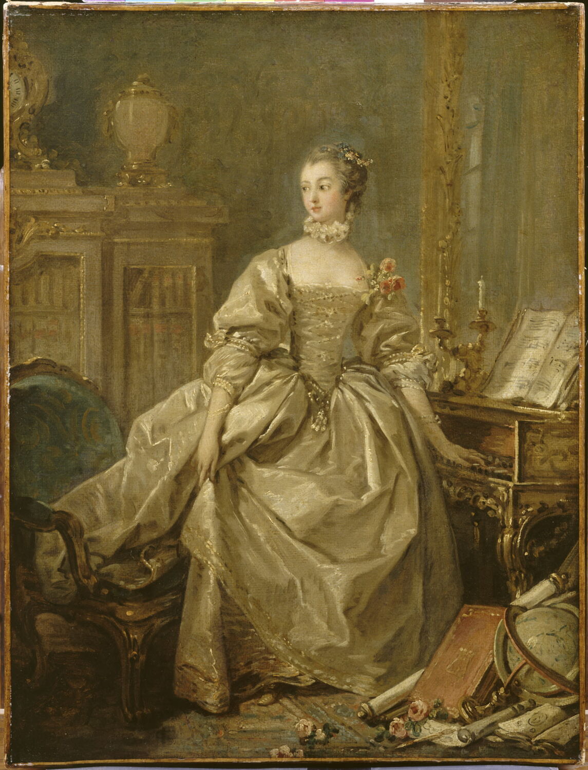 La Marquise de Pompadour (1721-1764). - Louvre site des collections