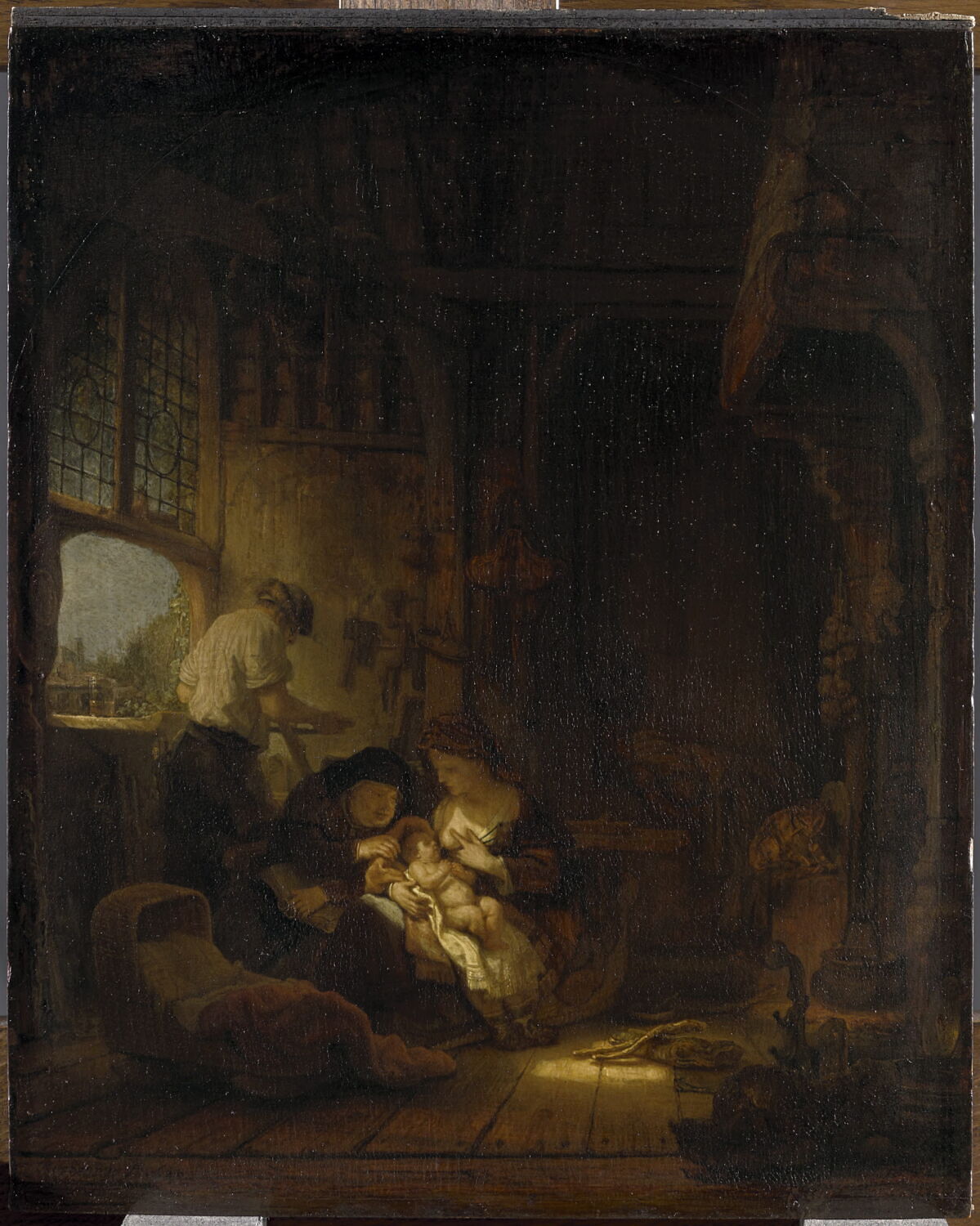 La Sainte Famille avec sainte Anne, mère de la Vierge - Louvre site des ...