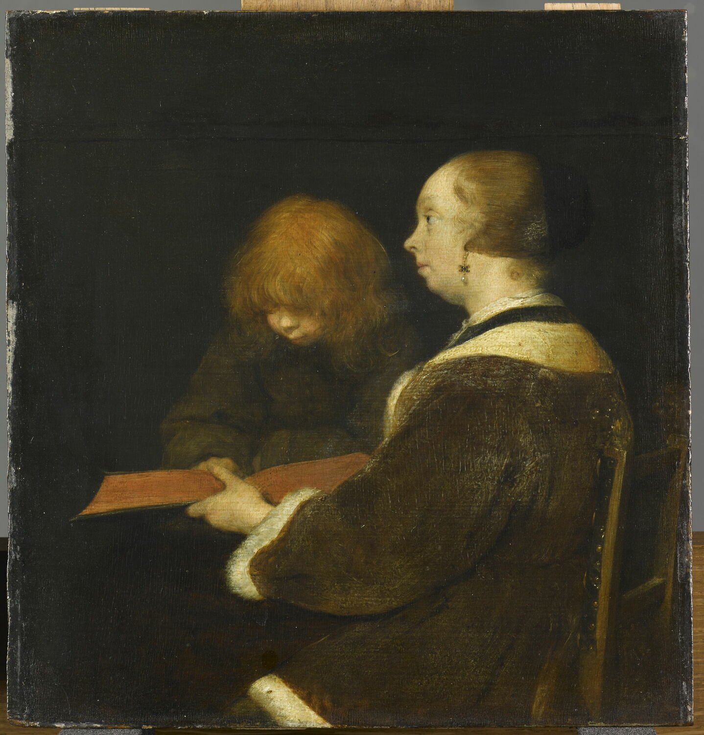 La Leçon de lecture - Louvre site des collections