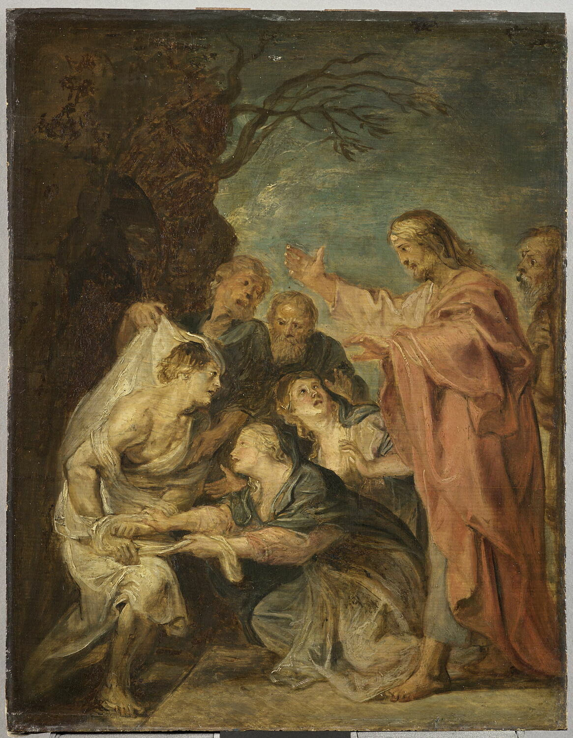 La Résurrection de Lazare - Louvre site des collections