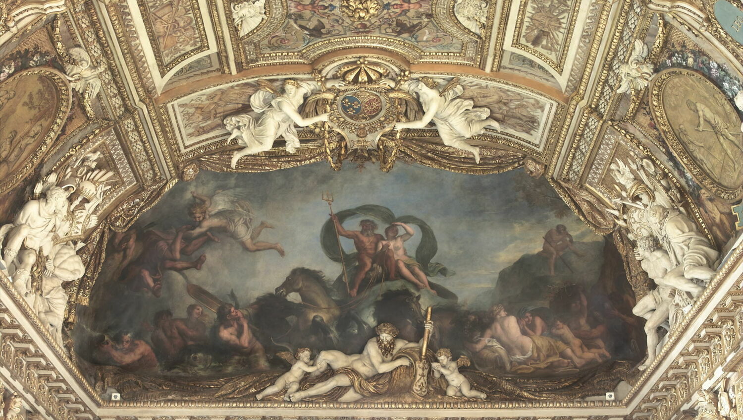 L’Eau ou Le Triomphe de Neptune et d’Amphitrite - Louvre site des ...