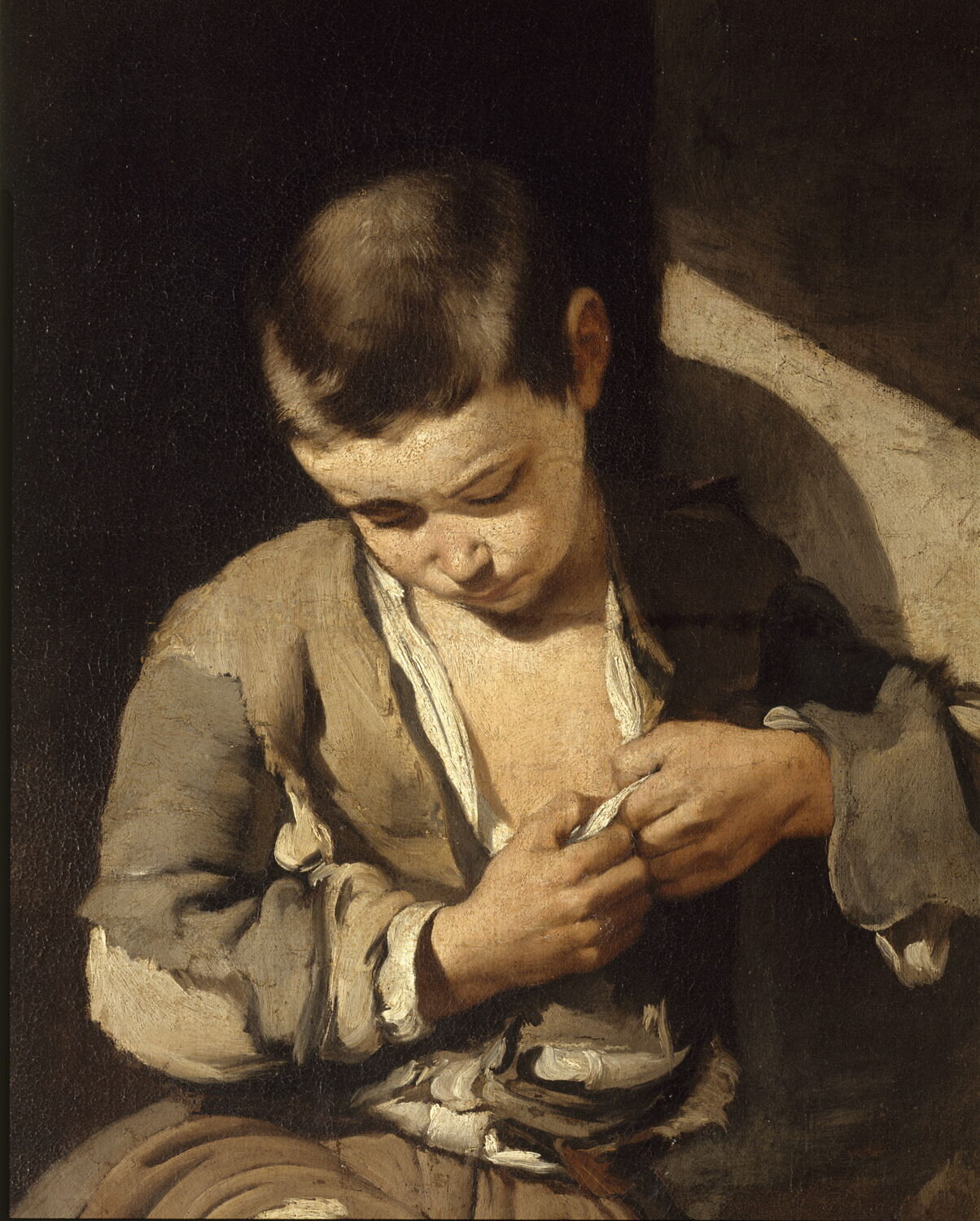 Le Jeune mendiant - Louvre site des collections