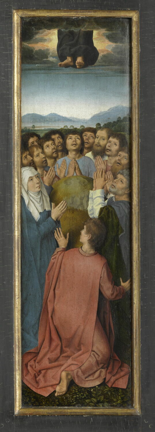 Triptyque de la Résurrection : L'Ascension du Christ - Louvre Collections