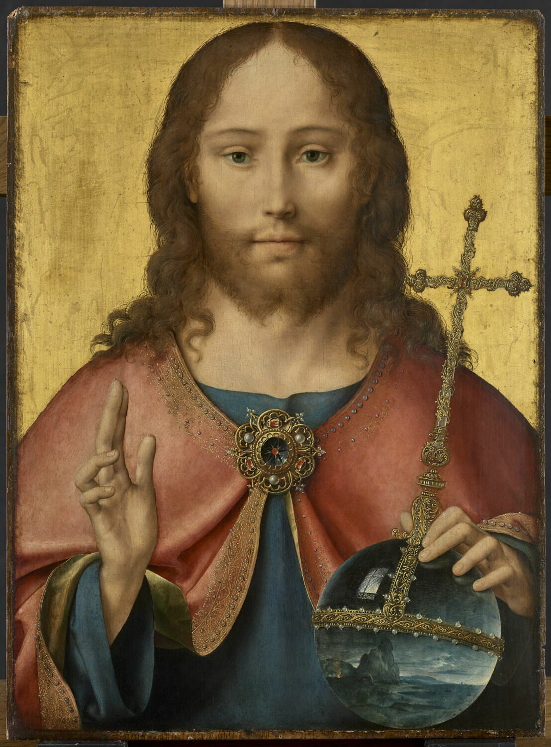 Salvator Mundi - Louvre site des collections