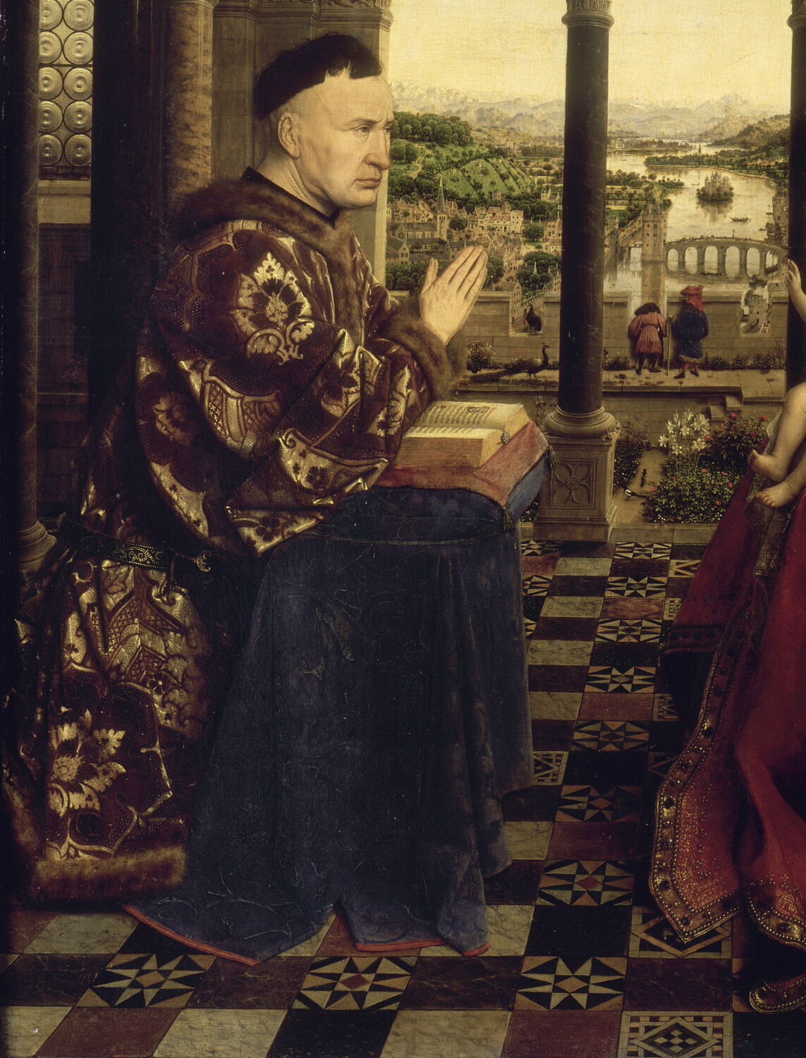 La Vierge du chancelier Rolin - Louvre site des collections