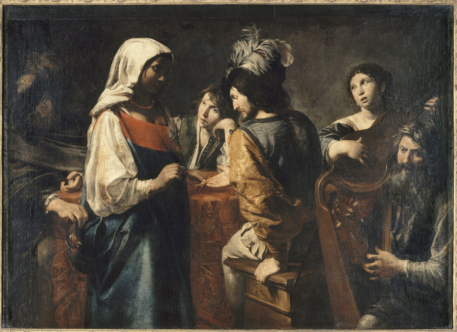 La Diseuse de bonne aventure - Louvre site des collections