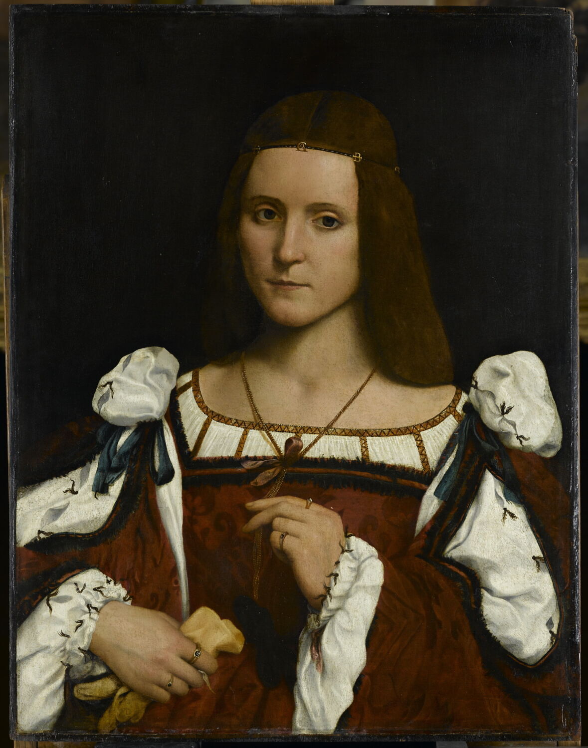 Portrait de femme, dit parfois à tort Portrait d'Isabelle d'Este ...