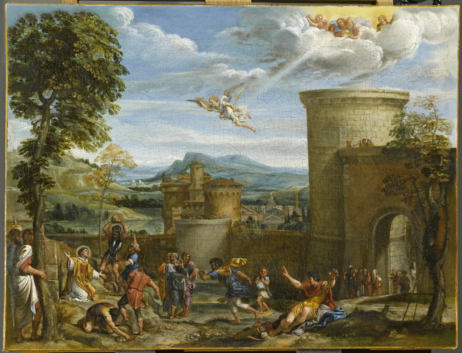La Lapidation de saint Étienne - Louvre site des collections