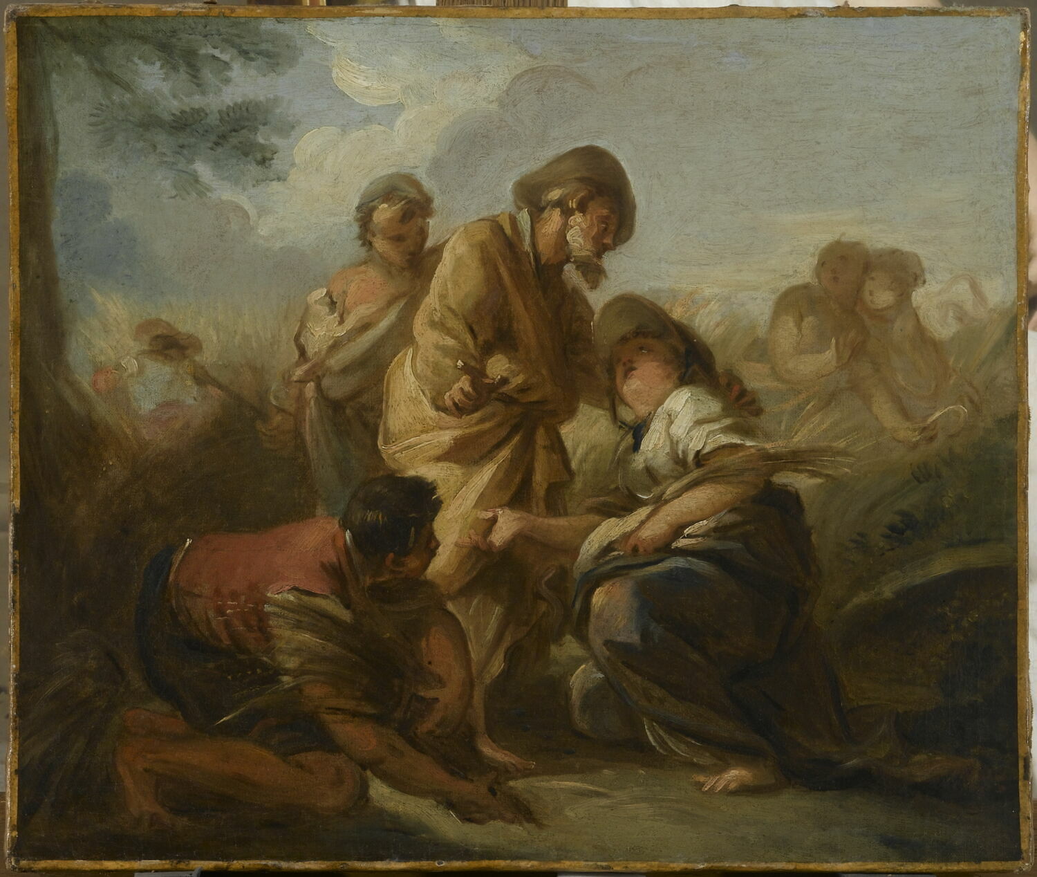 Ruth et Booz - Louvre site des collections