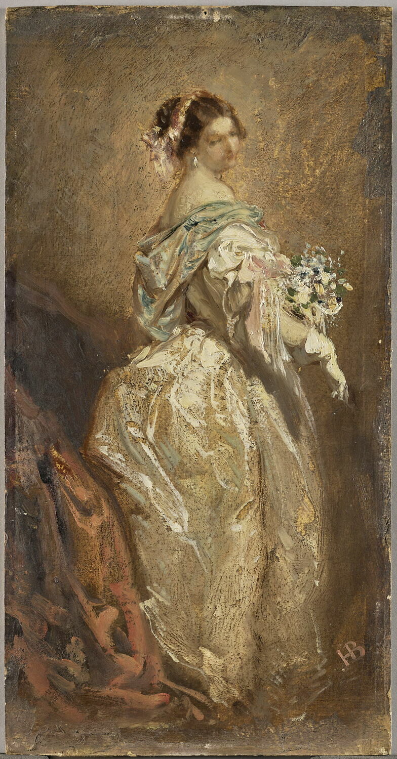 Femme debout. - Louvre Collections