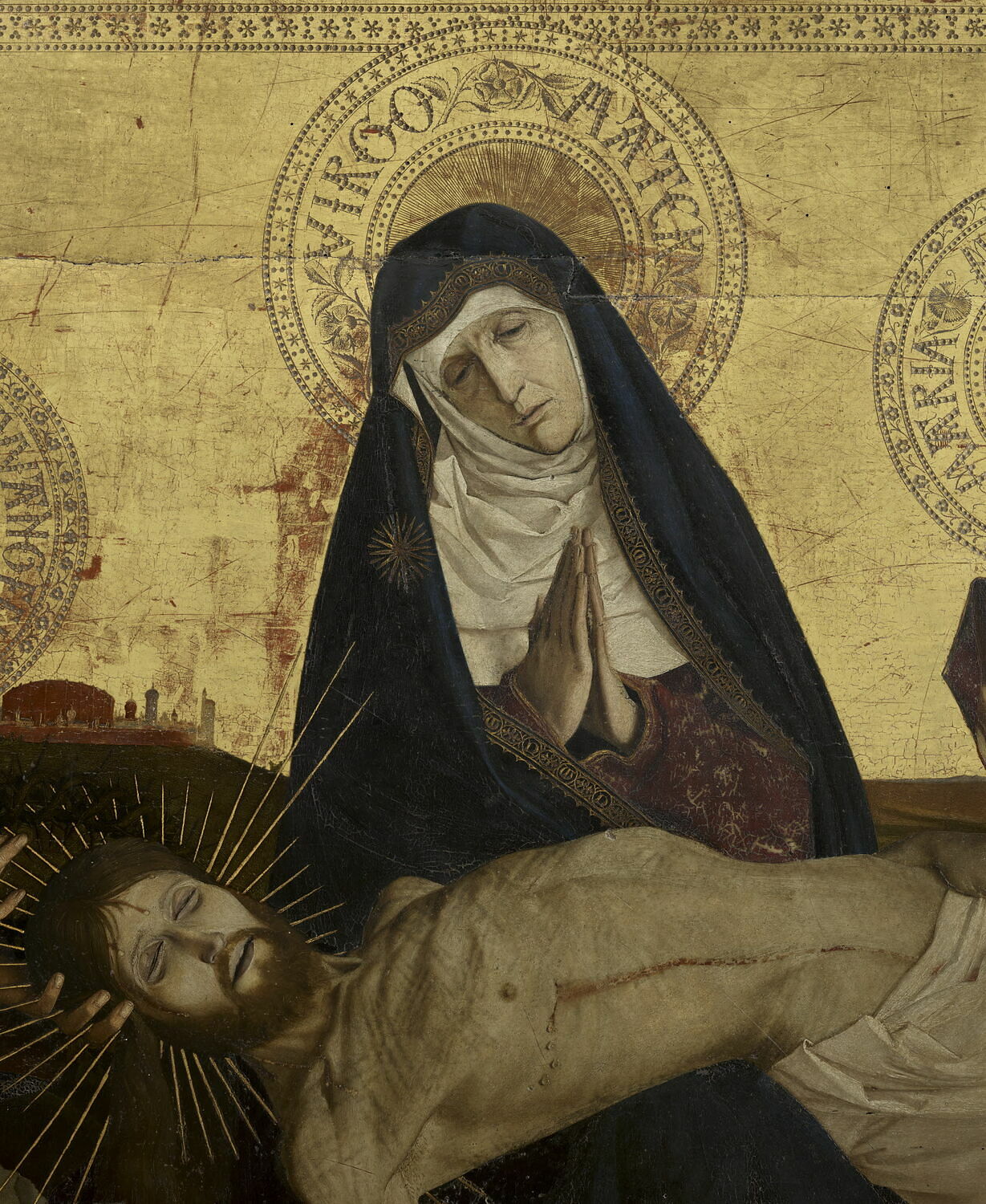 Pietà de Villeneuve-lès-Avignon - Louvre site des collections