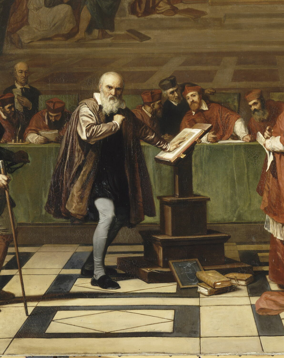 Galilée devant le Saint-Office au Vatican - Louvre site des collections