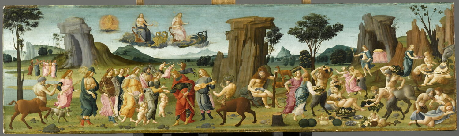 Les Noces de Thétis et de Pélée - Louvre site des collections