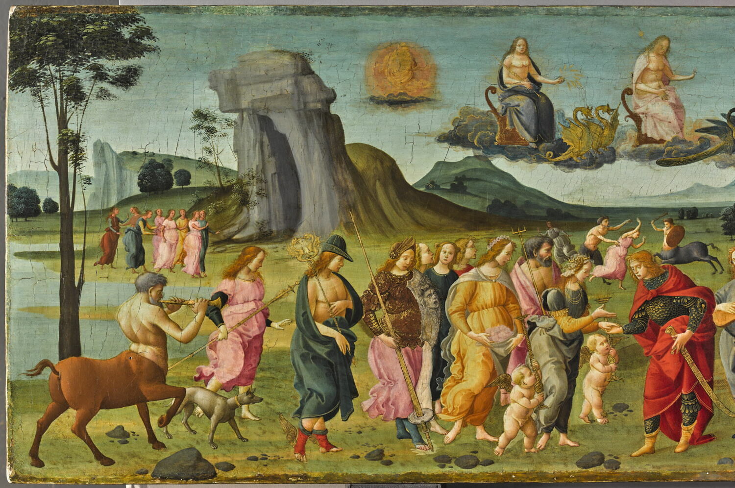 Les Noces de Thétis et de Pélée - Louvre site des collections