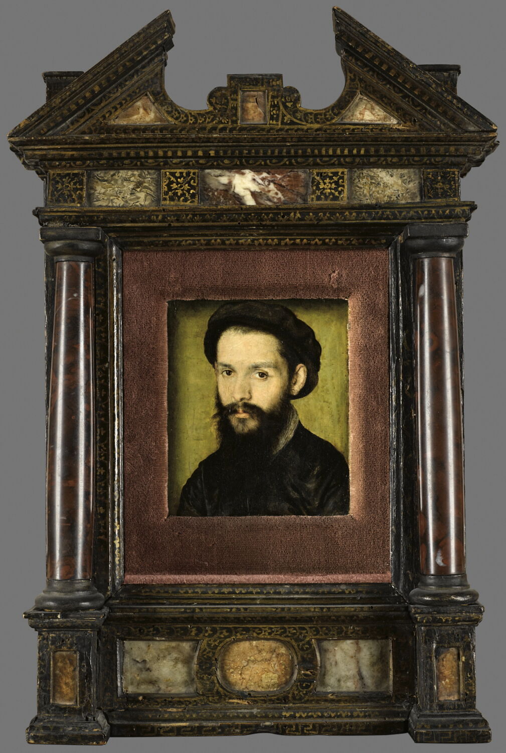 Portrait présumé de Clément Marot (1496-1544), poète et valet de ...
