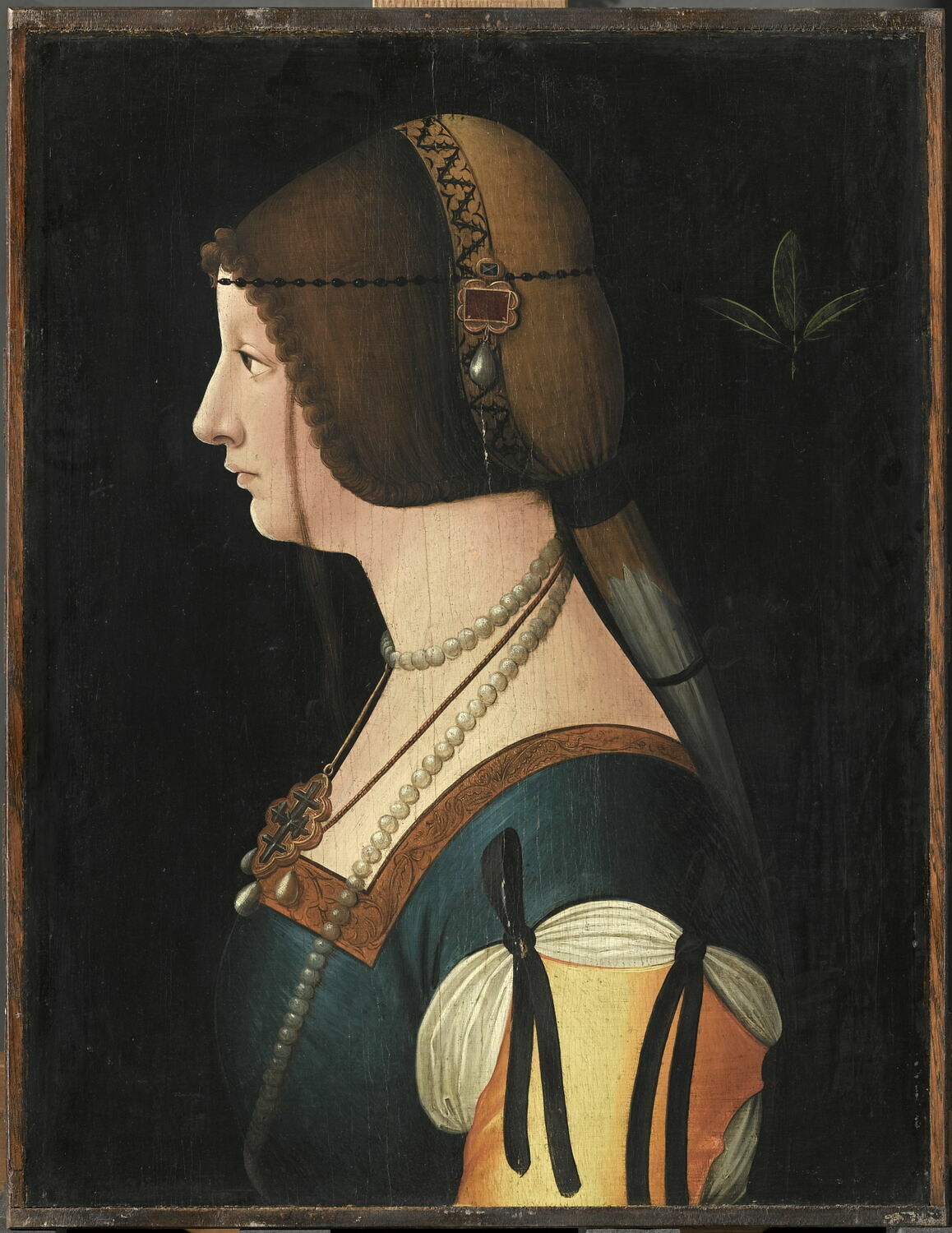 Portrait de Bianca Maria Sforza - Louvre site des collections