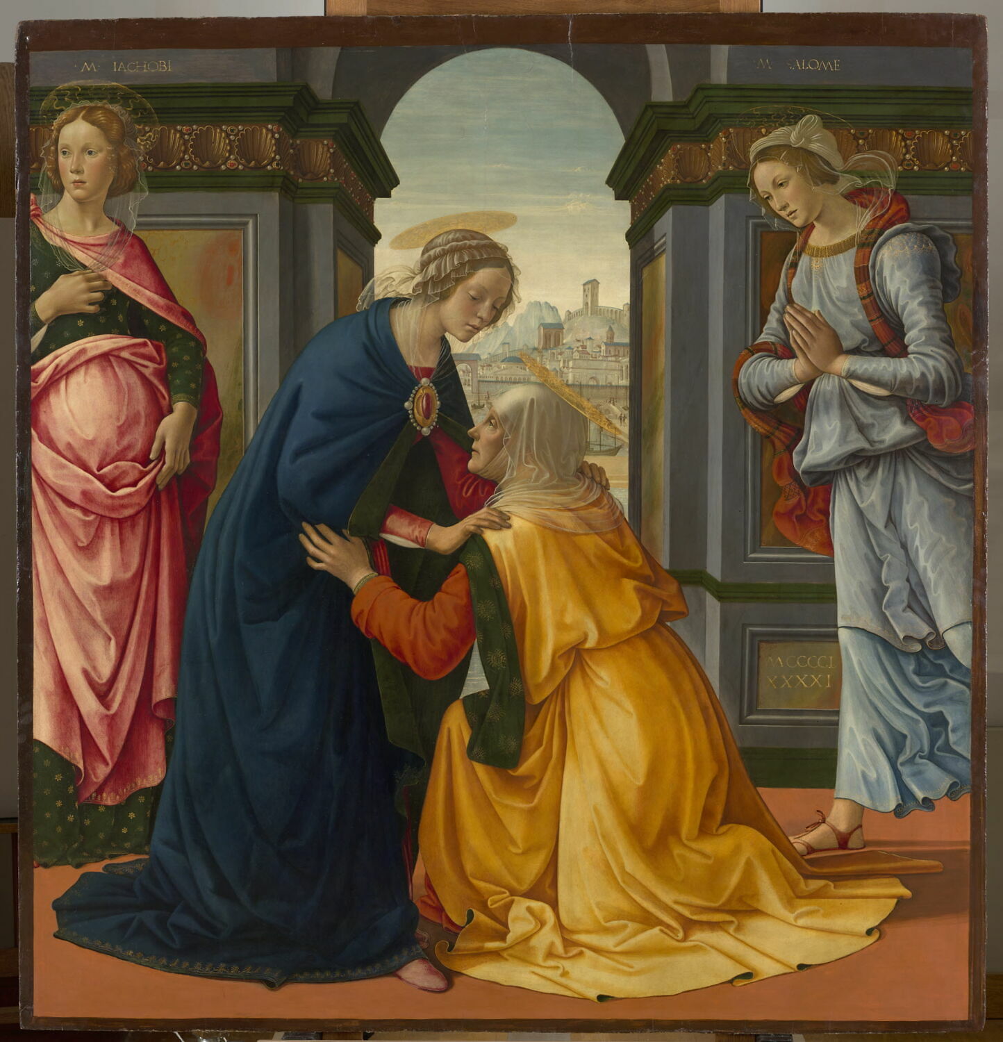 La Visitation avec Marie-Jacobie et Marie-Salomé - Louvre site des ...