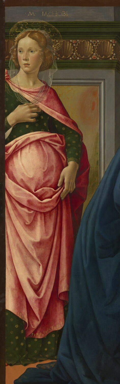 La Visitation avec Marie-Jacobie et Marie-Salomé - Louvre site des ...