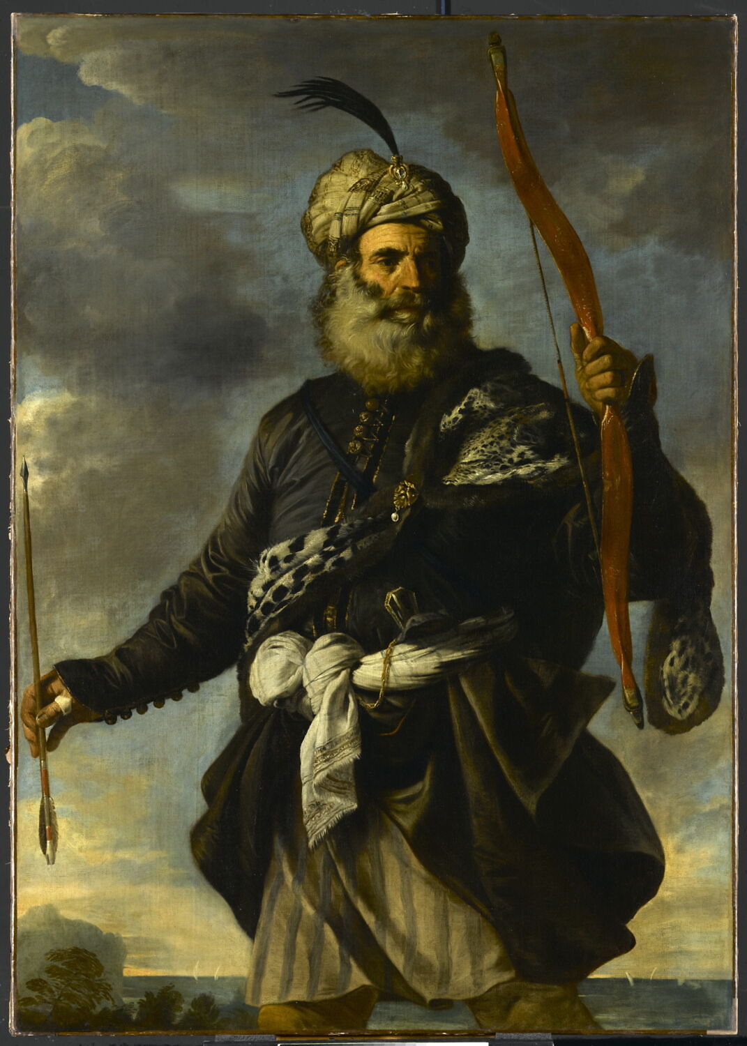 Guerrier oriental, dit aussi Pirate barbaresque - Louvre site des ...