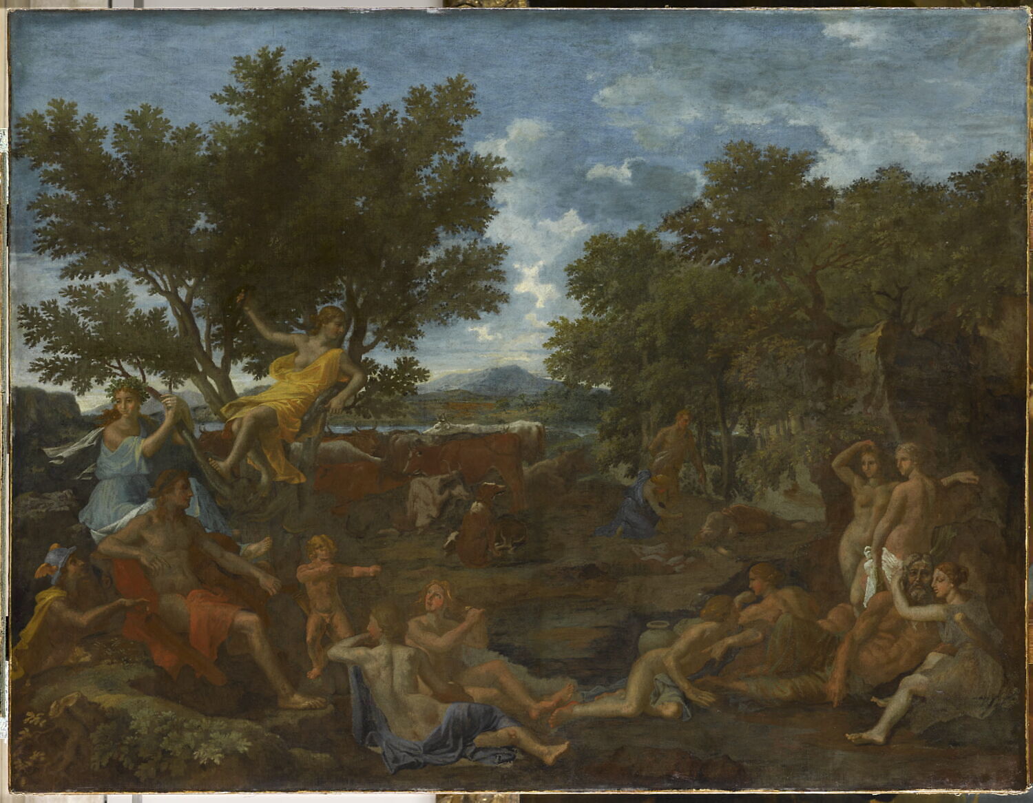 Apollon amoureux de Daphné - Louvre site des collections